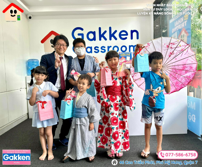 Gakken Classroom Mỹ Hưng Center khai trương với nhiều ưu đãi hấp dẫn - https://gakken.edu.vn