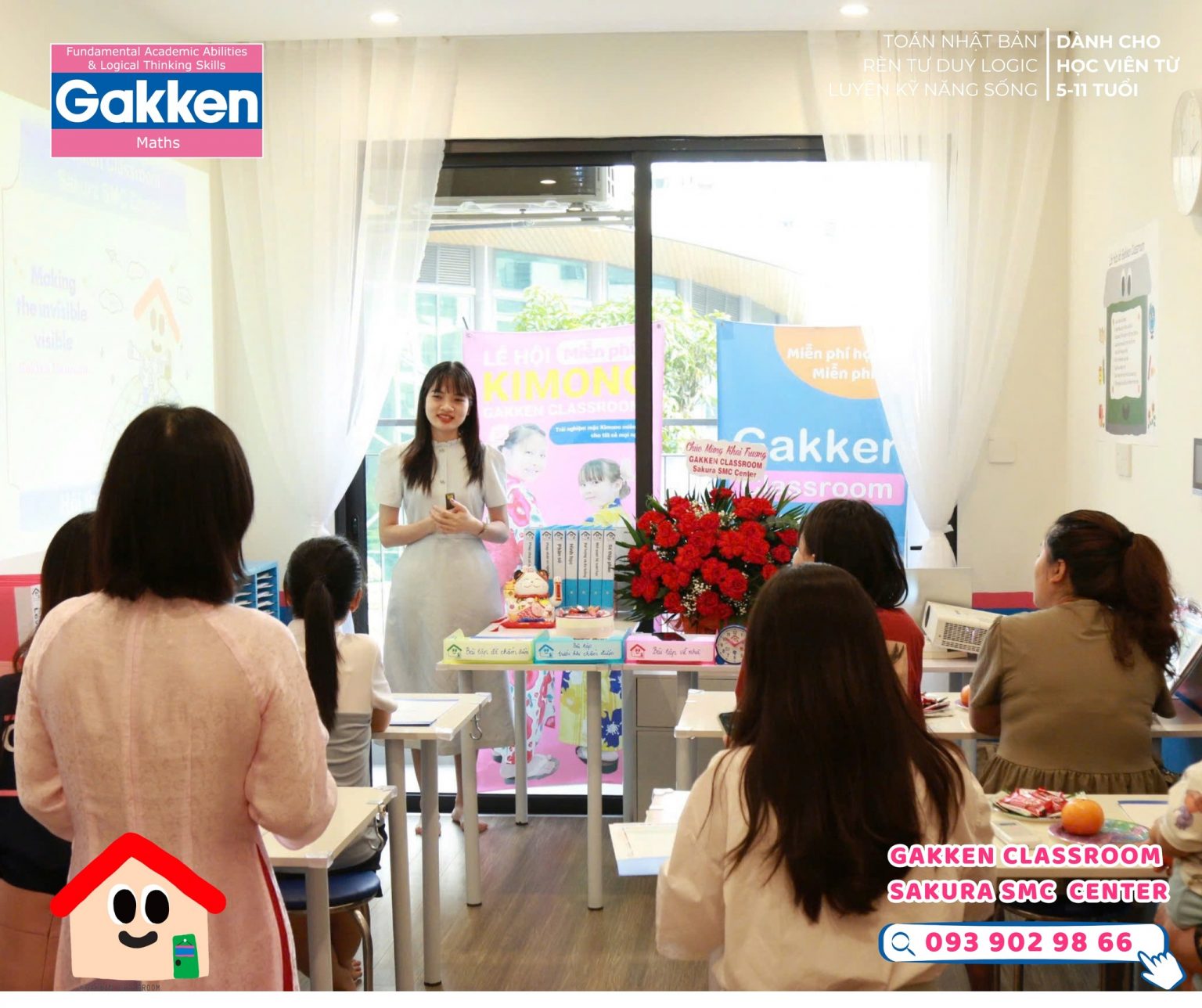 Khai Trương Gakken Classroom Sakura SMC Center - Giáo Dục Toán Nhật Bản - https://gakken.edu.vn